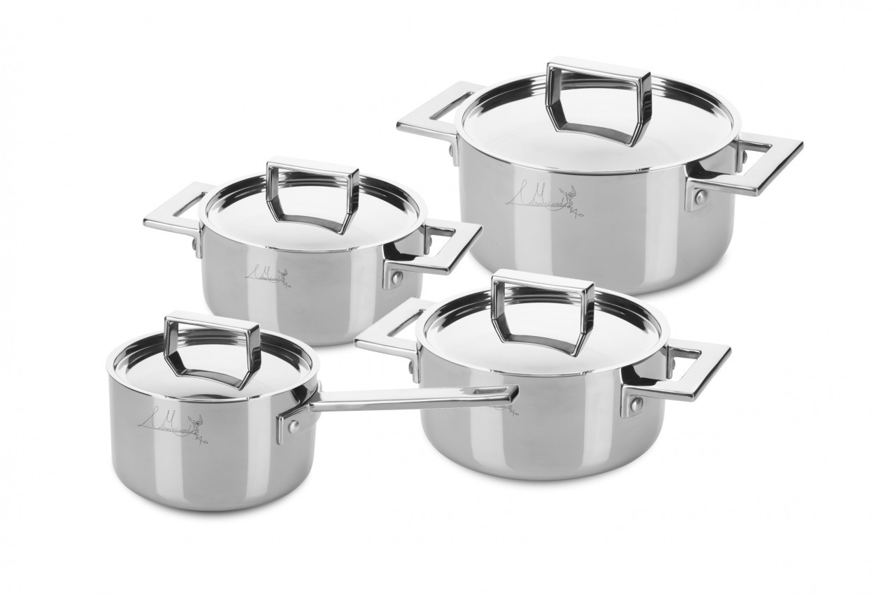 8 pcs cookware set Attiva | Mepra-store.nl