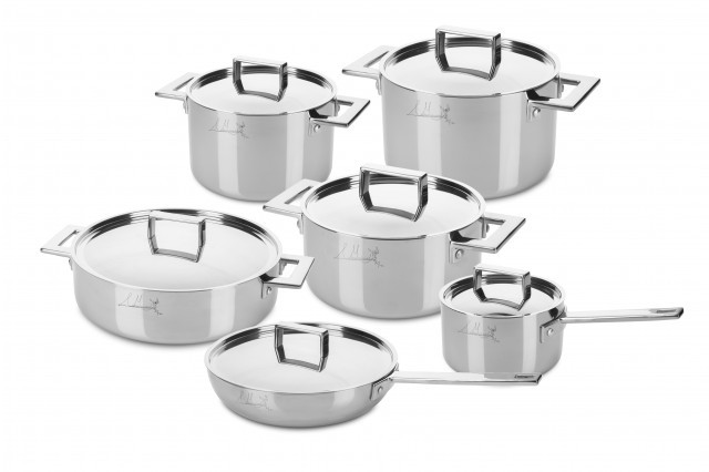 12 pcs cookware set Attiva | Mepra-store.nl